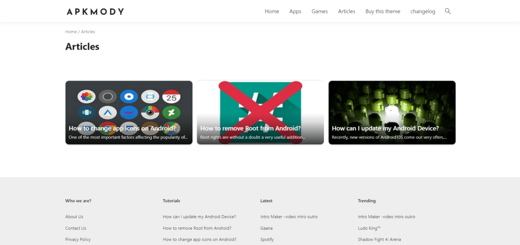 APKMODY WordPress Theme - APKTEMPLATES