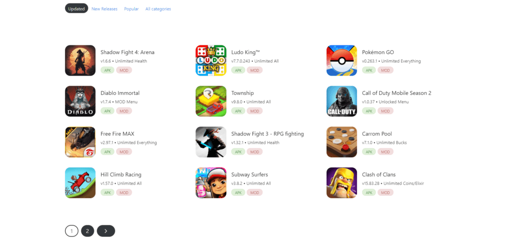 APKMODY WordPress Theme - APKTEMPLATES